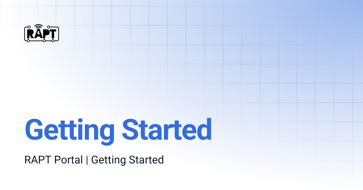 Getting Started | KegLand RAPT Portal Help