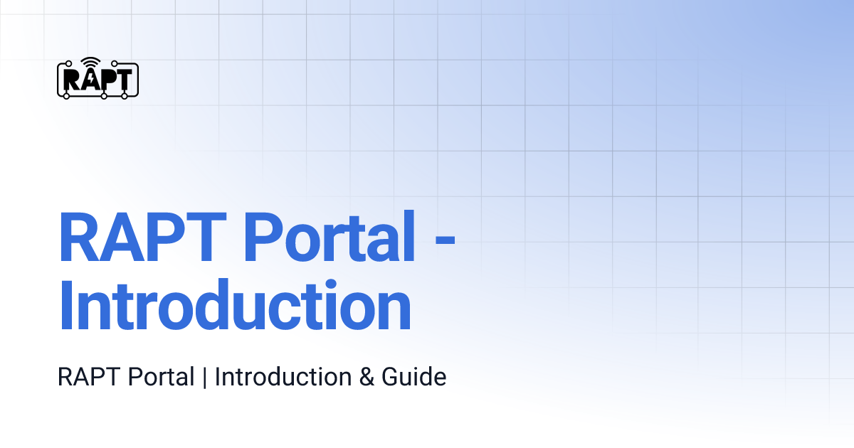RAPT Portal - Introduction | KegLand RAPT Portal Help