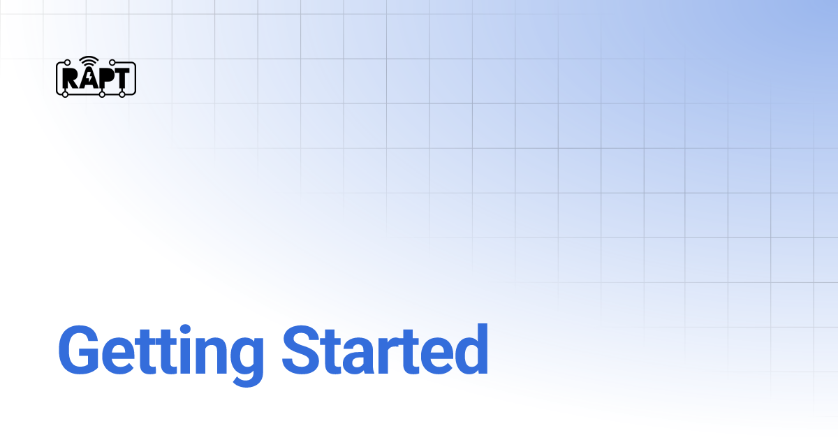 Getting Started | KegLand RAPT Portal Help