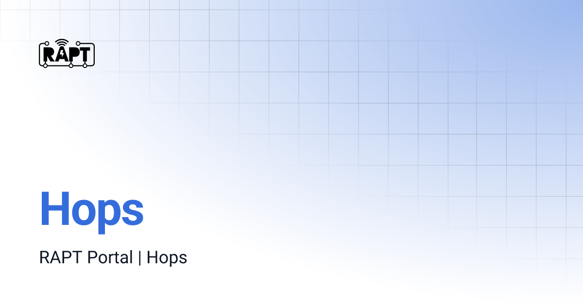 Hops | KegLand RAPT Portal Help